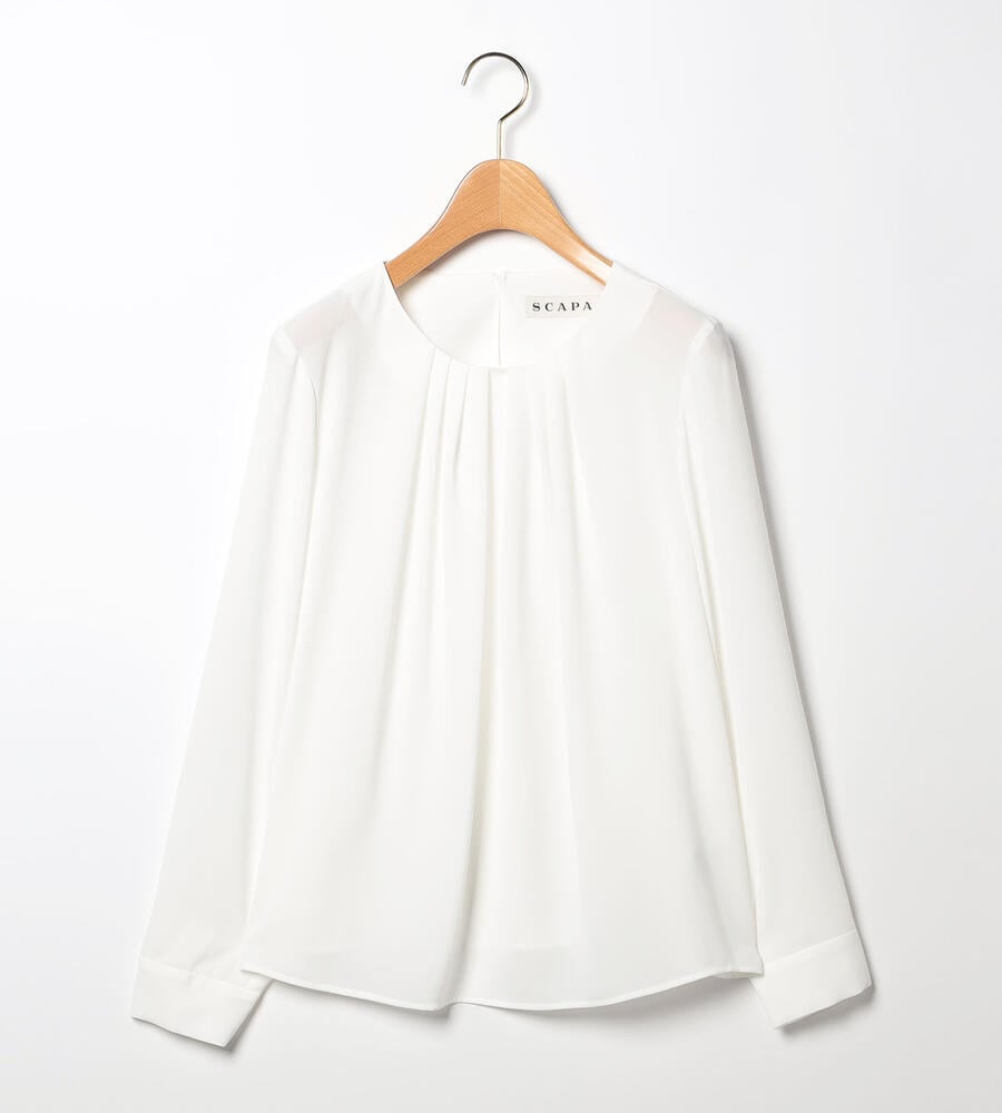 スキャパ（SCAPA）/ソフトツイルブラウス ソフトツイルブラウス｜ブラウス・シャツ｜SCAPA(スキャパ)｜ルック