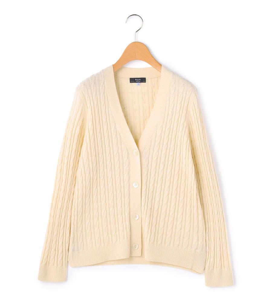 ケーブルニットカーディガン｜ニット｜KEITH(キース)｜ルック公式
