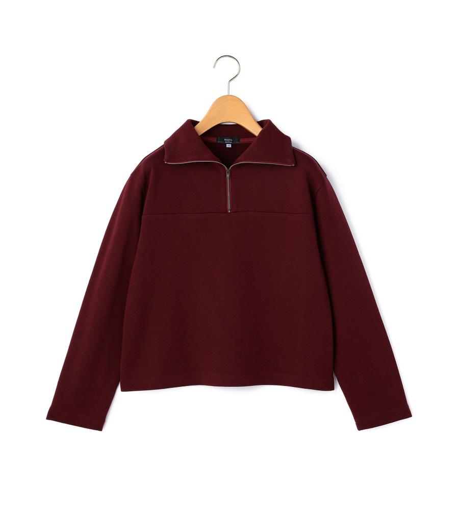 ポンチジッププルオーバーカットソー｜カットソー｜KEITH(キース