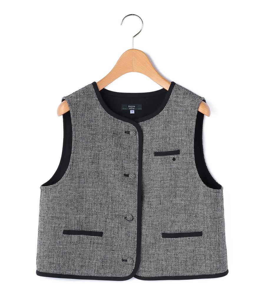 キース（KEITH）/ライトツィードベスト ライトツィードベスト｜ベスト｜KEITH(キース)｜ルック公式
